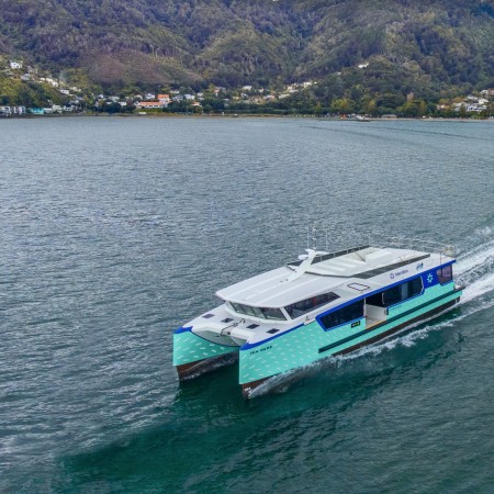 New Zealand’s first electric ferry | Meridian Energy | Meridian Energy